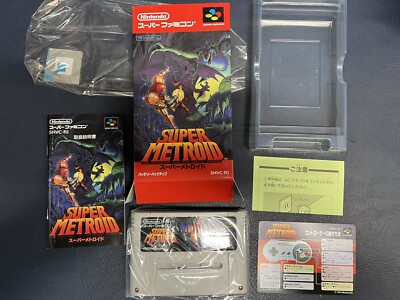 1994 Super Famicom Super Metroid Nintendo New Mint SNES Print Glossy ...