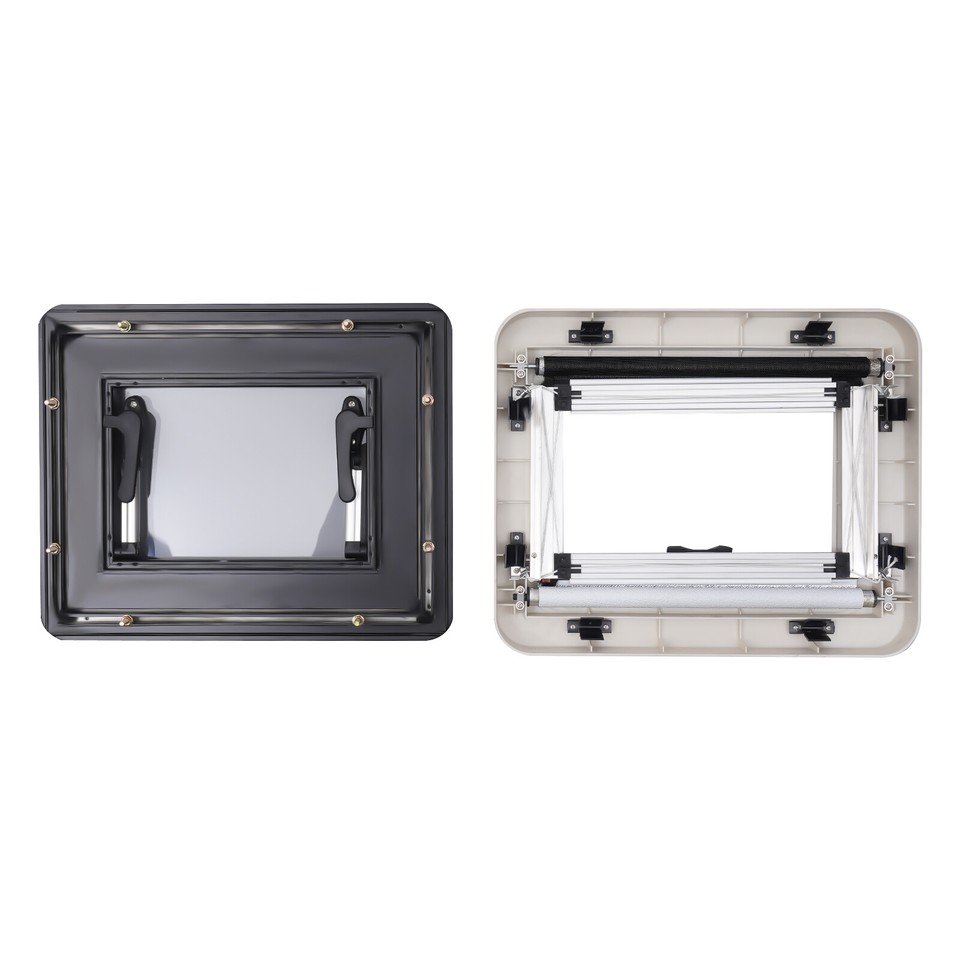 3-Size 450/900*500mm, 350*280mm RV Caravan Camper Van Hinged Push Out ...