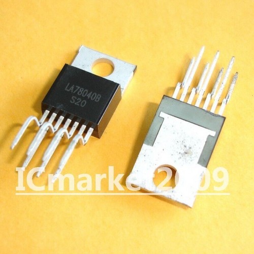 10 PCS LA78040B TO-220 LA78040 TV and CRT Display Vertical Output IC ...
