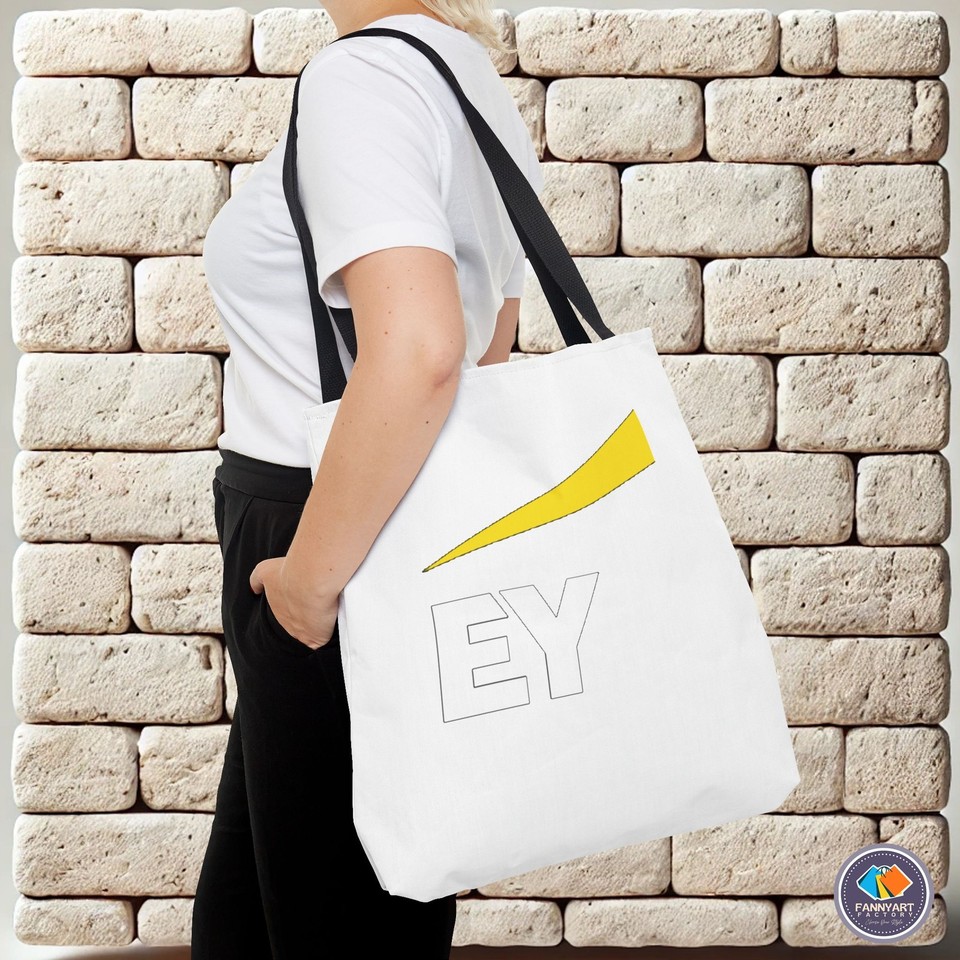 EY Big Four 4 Audit Consultin Firm Logo Brand Polyester Tote Bag | eBay