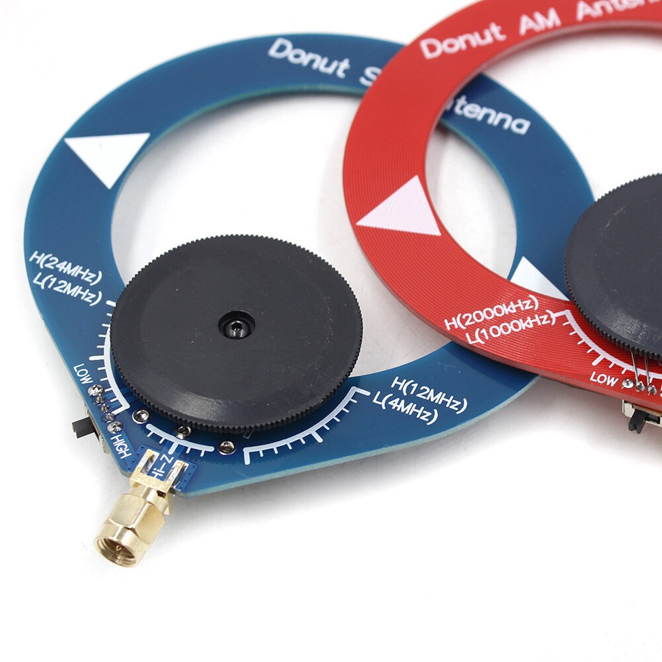 UK- Donut Antenna AM MW/SW MW Shortwave Antenna Portable Mini Loop ...
