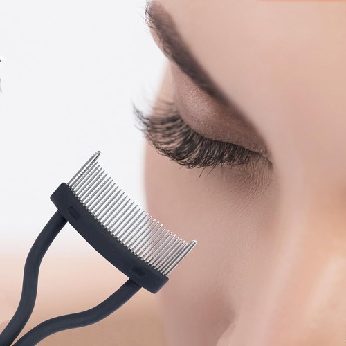 MSQ Eyelash Comb & Separator Tool – Precision Lash Grooming with Protective Cap 726084227897| eBay