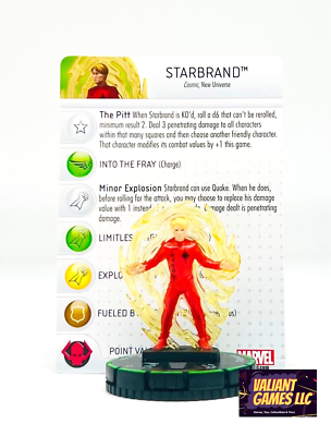 Marvel Heroclix Starbrand #041b w/Card Avengers Assemble Set | eBay