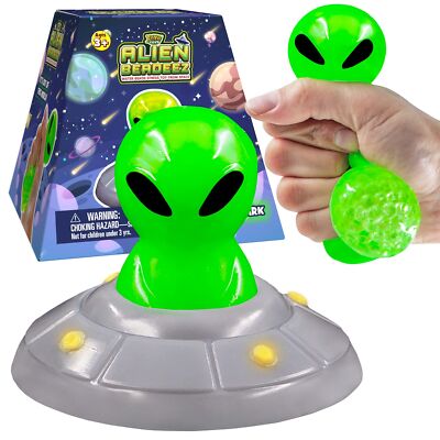 YoYa Toys Alien Beadeez Stress Ball Fidget Toy | Glow in The Dark ...