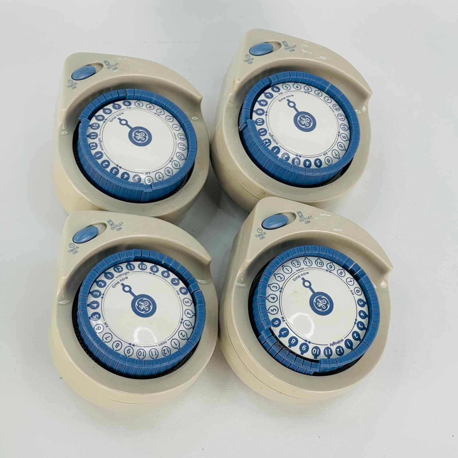 GE 24 Hour Timer Model GE5101N. Set of 4. | eBay