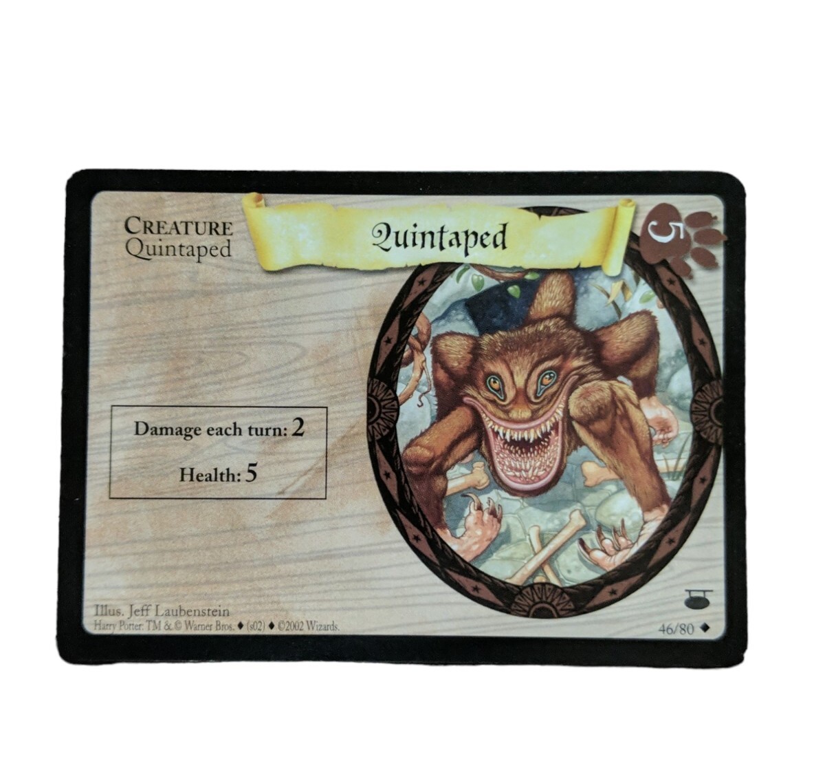 Quintaped Harry Potter