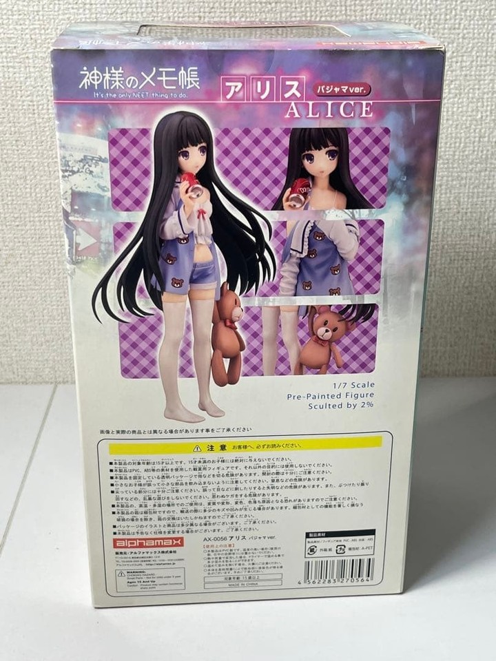 NEW Heaven's Memo Pad Alice Pajama Ver. 1/7 Scale PVC Figure Alphamax ...
