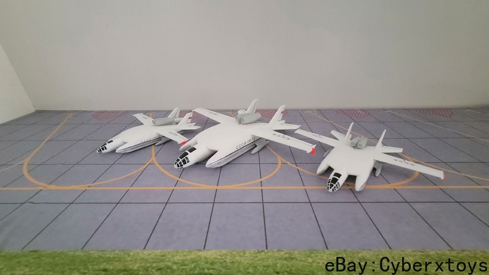 CCCP G.M.Beriev VVA-14 Anti submarine aircraft water 3D Model Builded ...