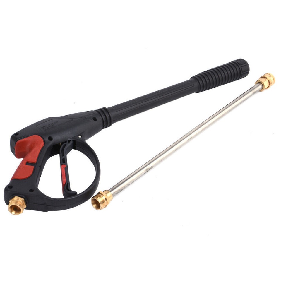 4000PSI High Pressure Car Power Washer Gun Spray Wand Lance Nozzle and ...