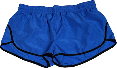Blue Athletic Works Activewear Dolphin Running Shorts Size XL 16-18 | eBay