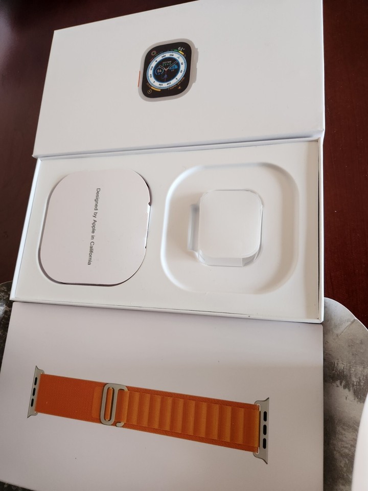 Apple Watch Ultra 2 and ultra 49mm Retail Packaging Empty Box with belt ...