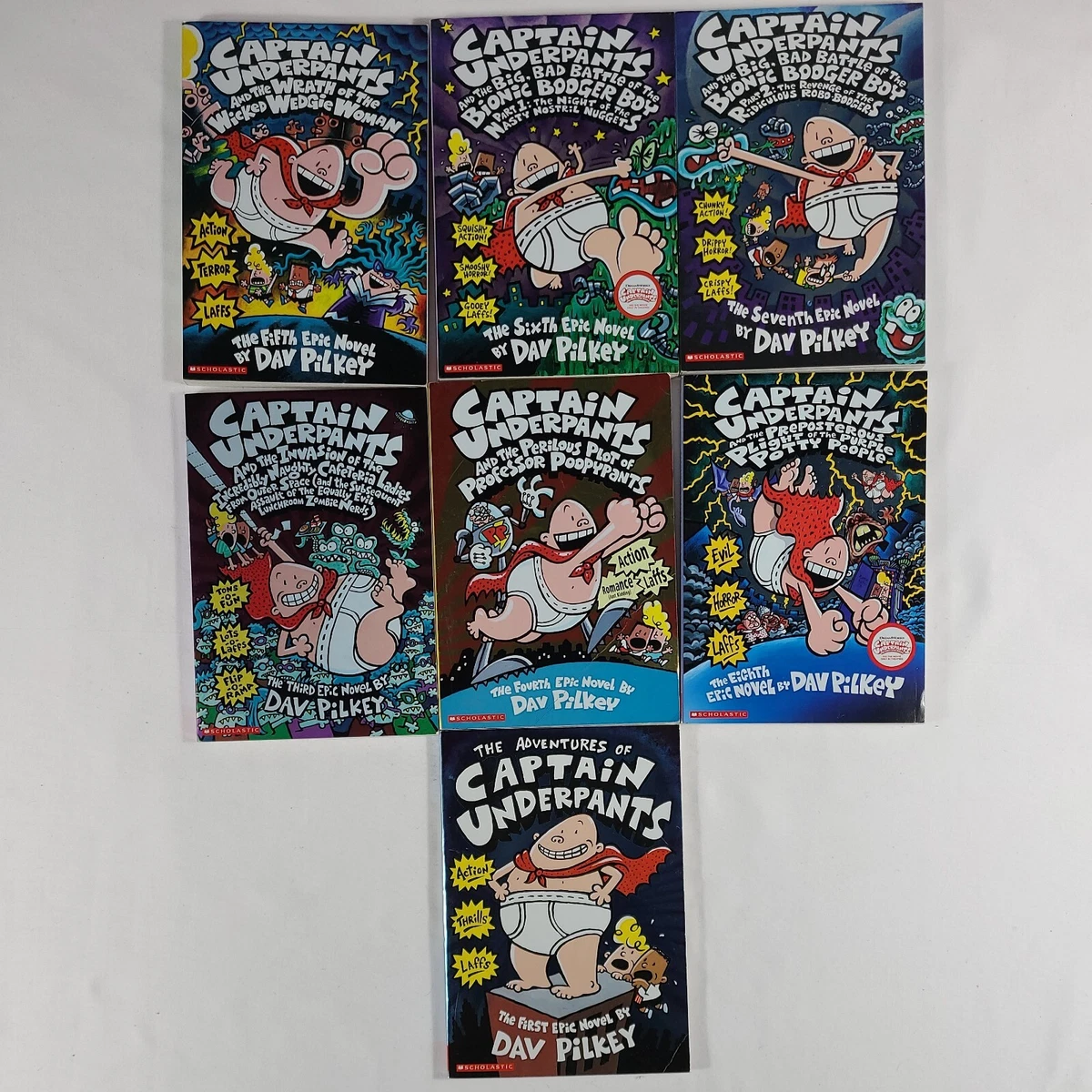 Captain Underpants All Books In Order