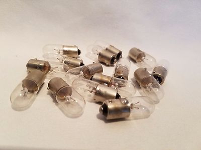 Lot of 15 Chicago Miniature 1850 CM1850 GE1850 Lamps Light Bulbs 5V 0 ...