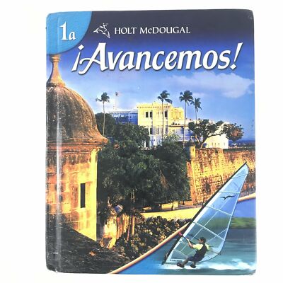 ¡Avancemos! Spanish 1a Student Text by Holt McDougal 9780554025346 | eBay