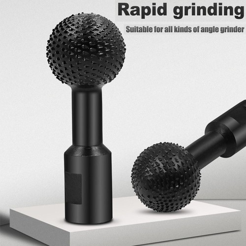 Spherical Woodworking Sanding Carbide Rotary Burr Ball Gouge Angle ...