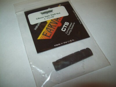 NEW - Earvana Drop-In Compensated Nut For Gibson, 1-11/16" - BLACK | eBay