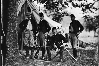 New 5x7 Civil War Photo: Men of 3rd Pennsylvania Cavalry, Peninsular ...