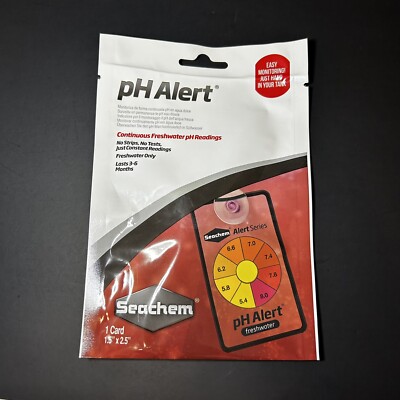Seachem Ph Alert for Freshwater NEW | eBay