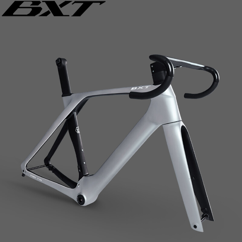 Carbon Fiber Road Bike Frame Disc Brake BB T47 Road Bicycle Frameset ...