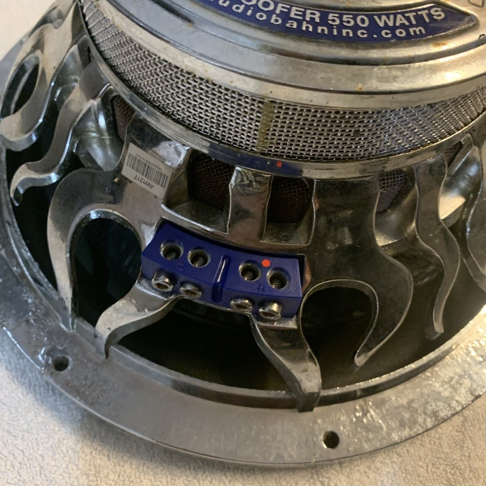 READ Audiobahn AW121T 12" Dual 4 ohm Flame Excursion Series Car ...