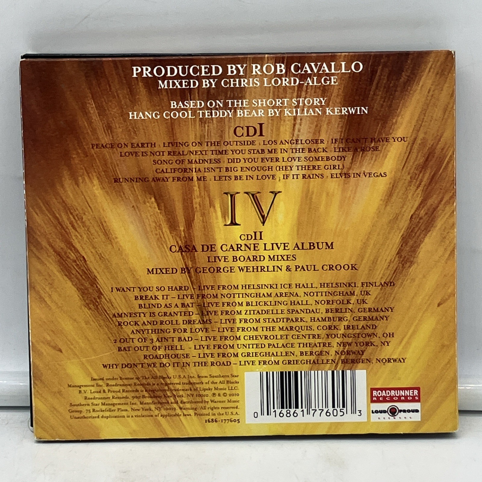 Hang Cool Teddy Bear by Meat Loaf (CD, 2010) for sale online | eBay