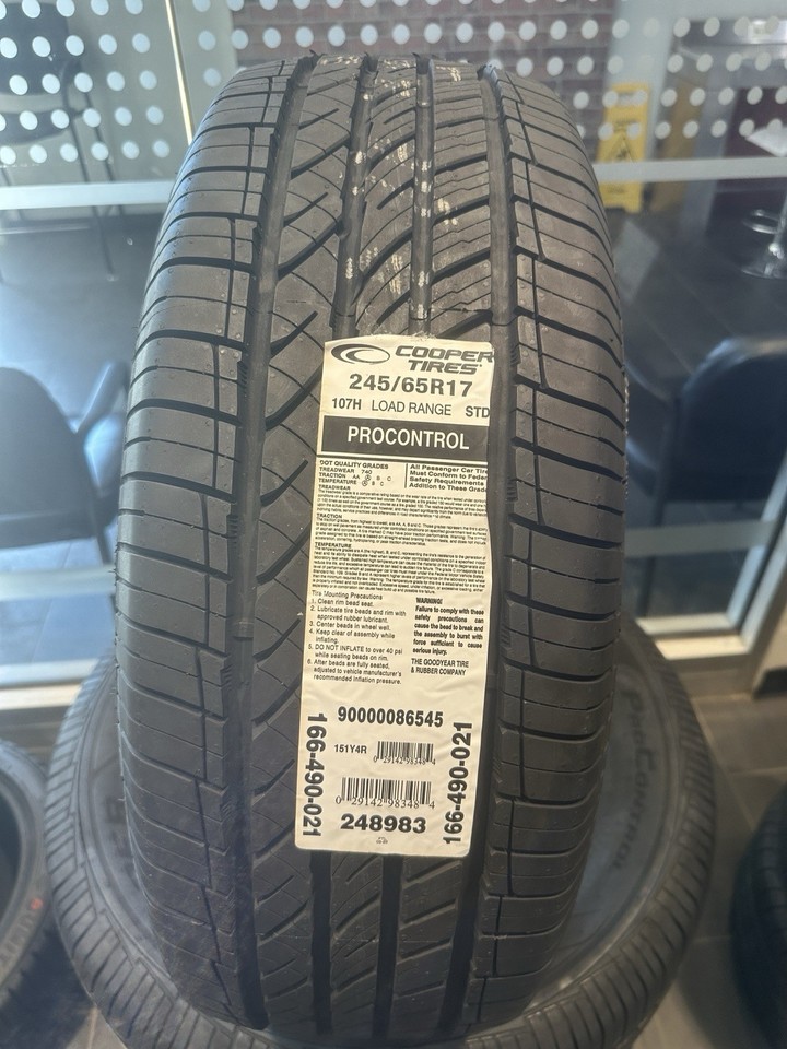 Tire Cooper ProControl 245/65R17 107H AS A/S Performance | eBay