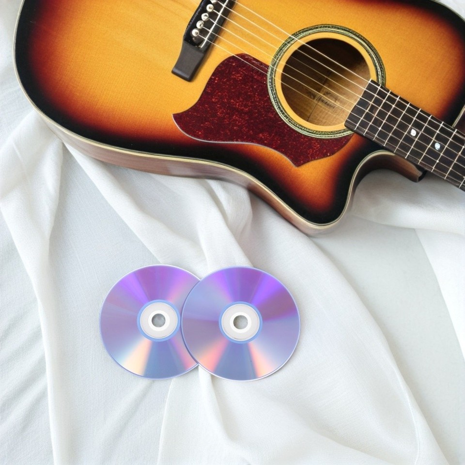 2pcs Cd-R Discs: Blank Recordable Cd/Dvd Discs For Music - Storage Disk ...