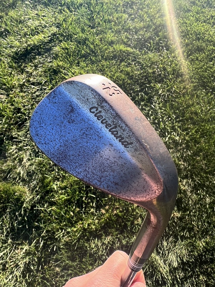 Cleveland tour 52 Degree wedge with steel shaft Dynamic Gold X100 Rusty ...