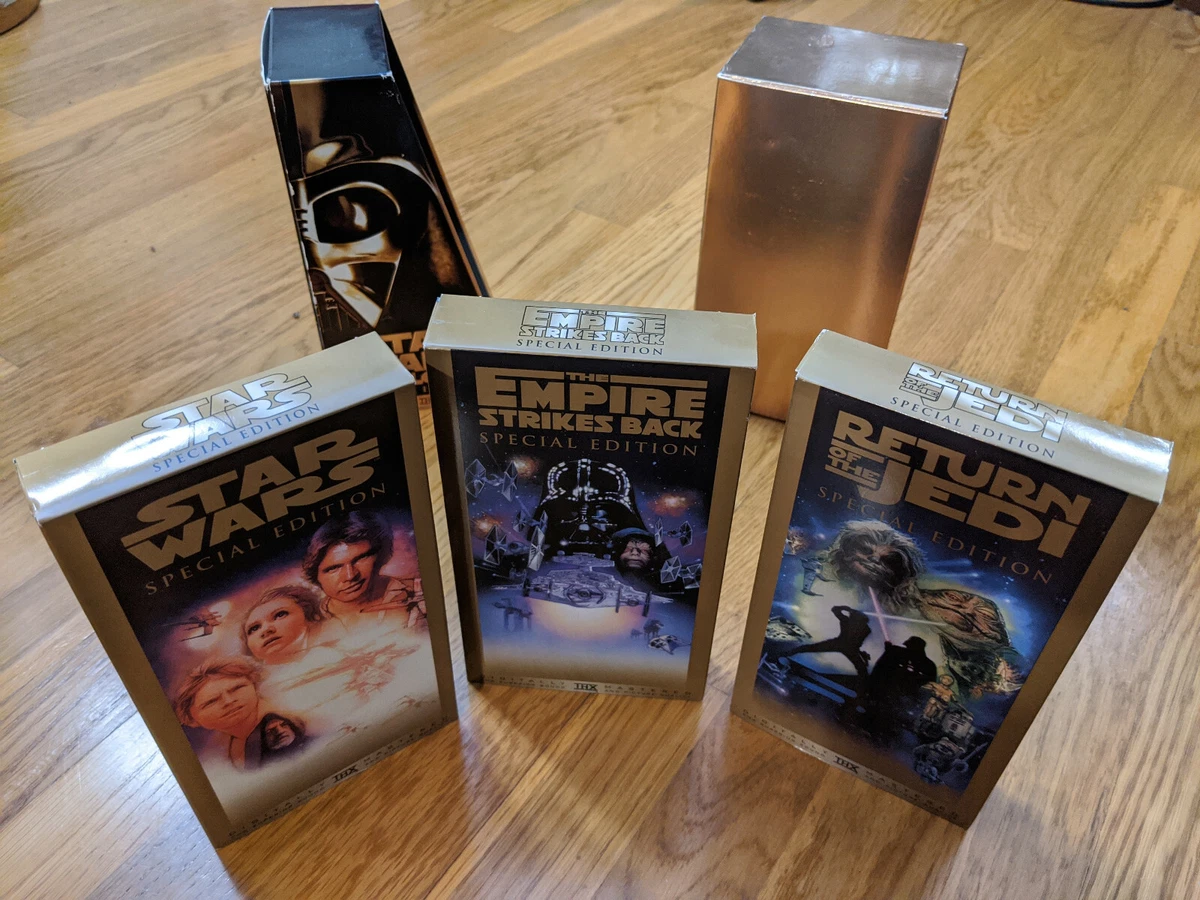 Star Wars Trilogy Vhs Ebay
