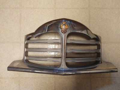Vintage 1948 Packard Chrome Grill Part No. 391056 Used OEM with Emblem ...
