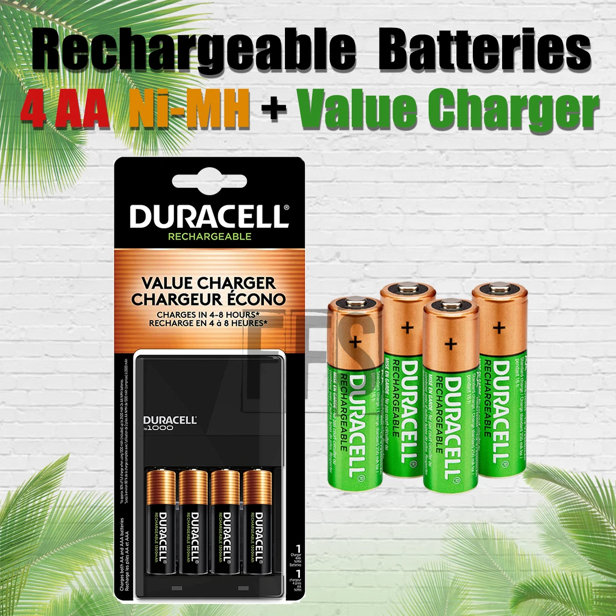 Duracell Rechargeable Batteries Aa