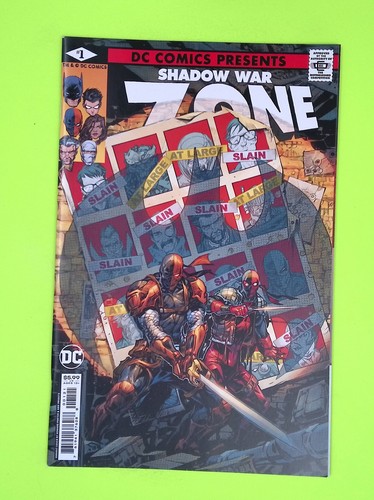 Shadow War Zone #1b 2022 DC Comics Variant High Grade Comic Book A61-66 ...