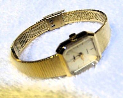 Vintage Timex 67 BA CELL Gold Tone Quartz Analog Women's Watch | eBay