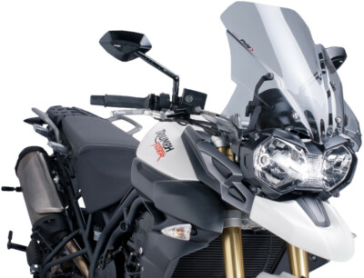 Puig SMOKE Touring Windscreen for 2011-2017 Triumph Tiger 800 XR/XC ...