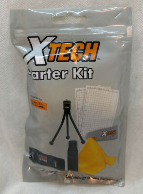 XTech 7 Piece Digital Camera Starter Accessory Set- Tripod, Mem Wallet ...