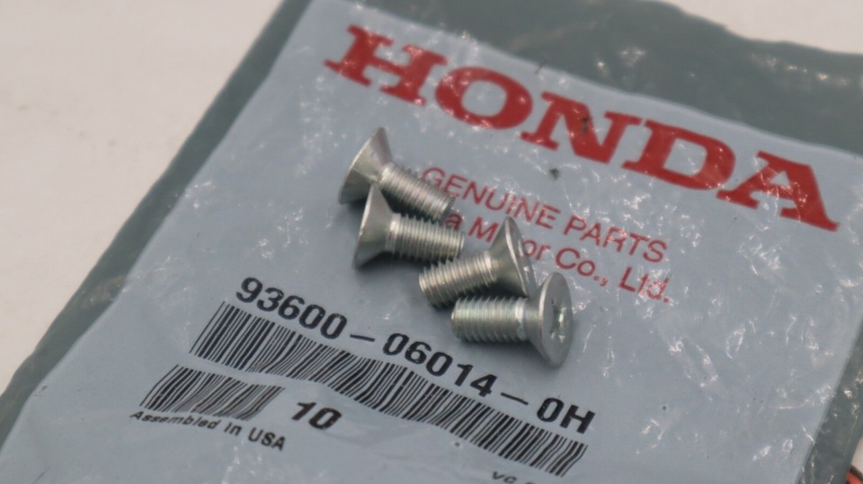 8x Honda Acura Disc Brake Rotor Screw OEM all models | eBay