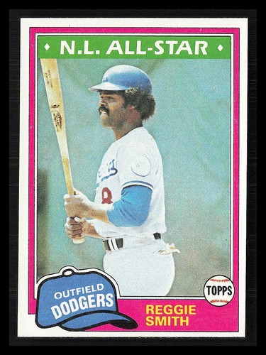 Reggie Smith 1981 Topps #75 Los Angeles Dodgers | eBay