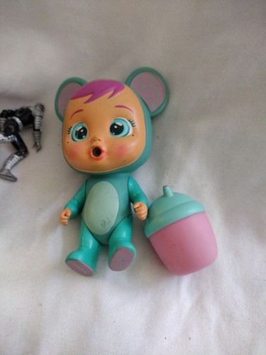 Lala Mouse Cry Babies Magic Tears Bottle House Mini Doll with sippy cup ...