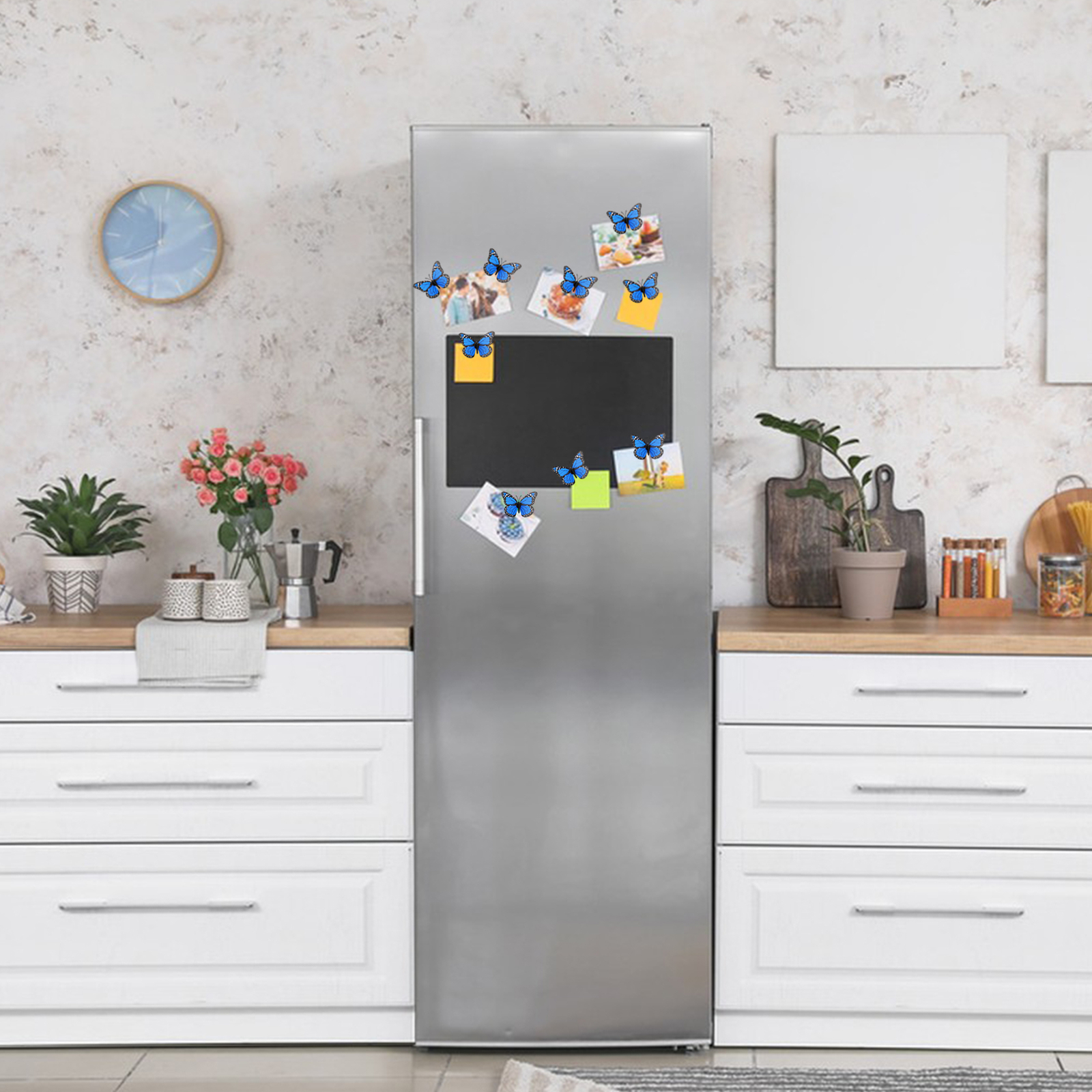 Bright Color Refrigerator Magnet Realistic Butterfly Decoration 3d ...