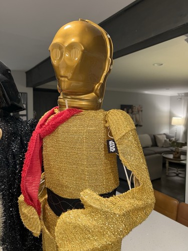 Star Wars C3PO Christmas Holiday Lighted 28" Darth Vader , YodaC-3PO WORKS | eBay