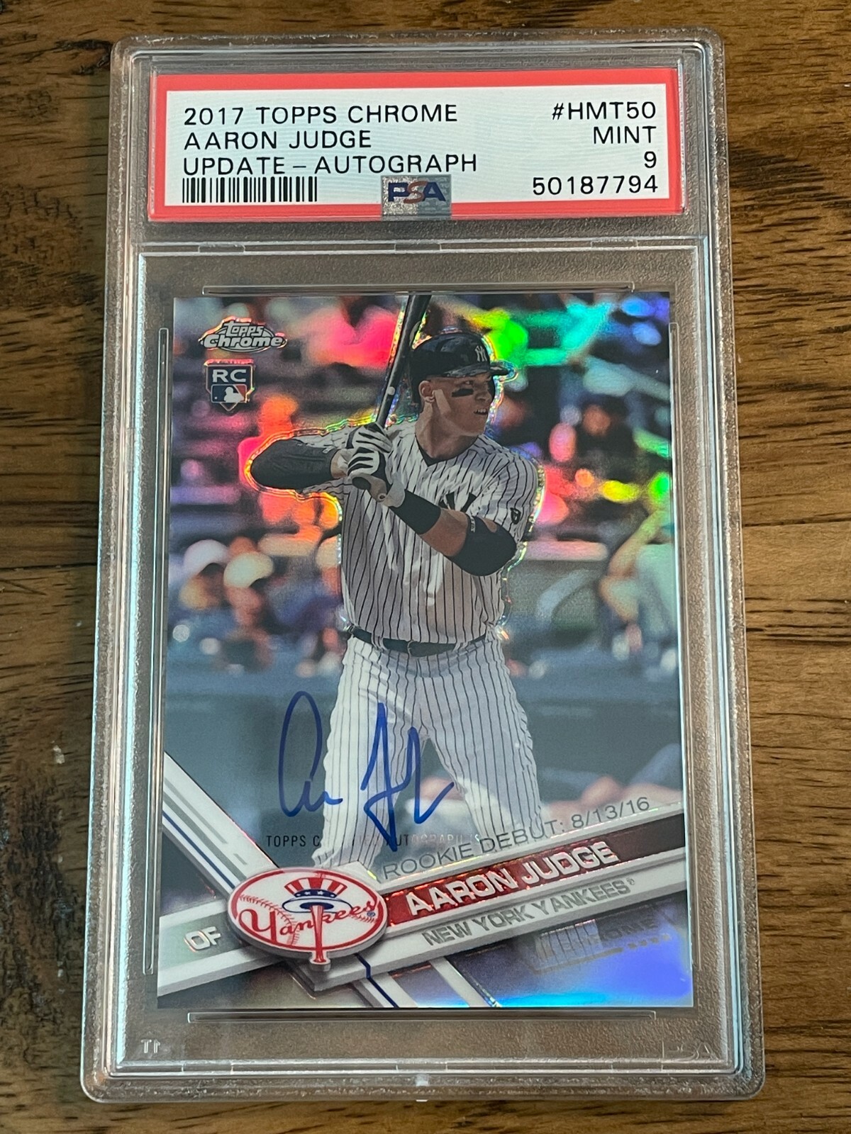 Aaron Judge Autographed Memorabilia | Signed Photo, Jersey ...