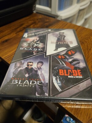 4 Film Favorites: Blade Collection (DVD, 2009, 2-Disc, Widescreen ...