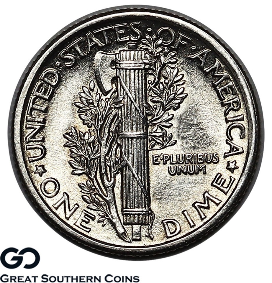 1916 Mercury Dime, Full Split Bands | eBay