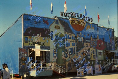 1984 35mm Slide Carnival Midway German Funhouse Haufbrauhaus Munich ...