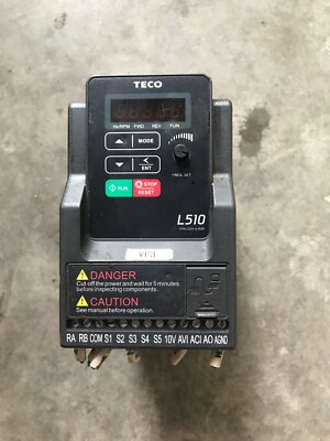 1PC TECO Inverter L510 Series L510-2P5-H1-N 220V 0.4KW | eBay