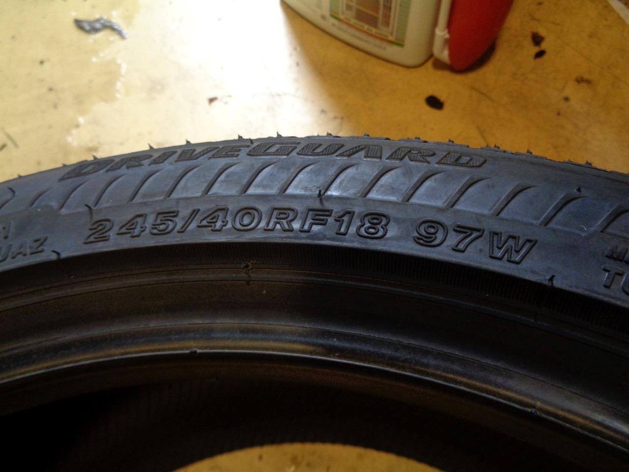 Bridgestone DriveGuard 245/40R18 Tire for sale online | eBay