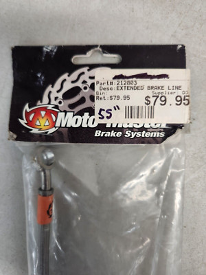 Moto-Master Brake Line Front 212003-PU B3 | eBay