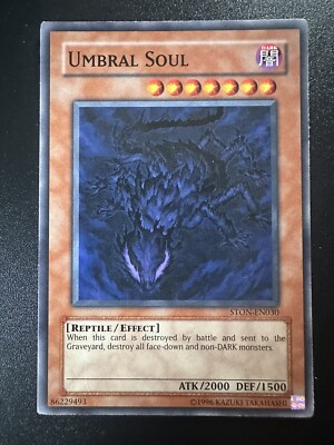 Yugioh Umbral Soul STON-EN030 Common Card - LP/NM | eBay
