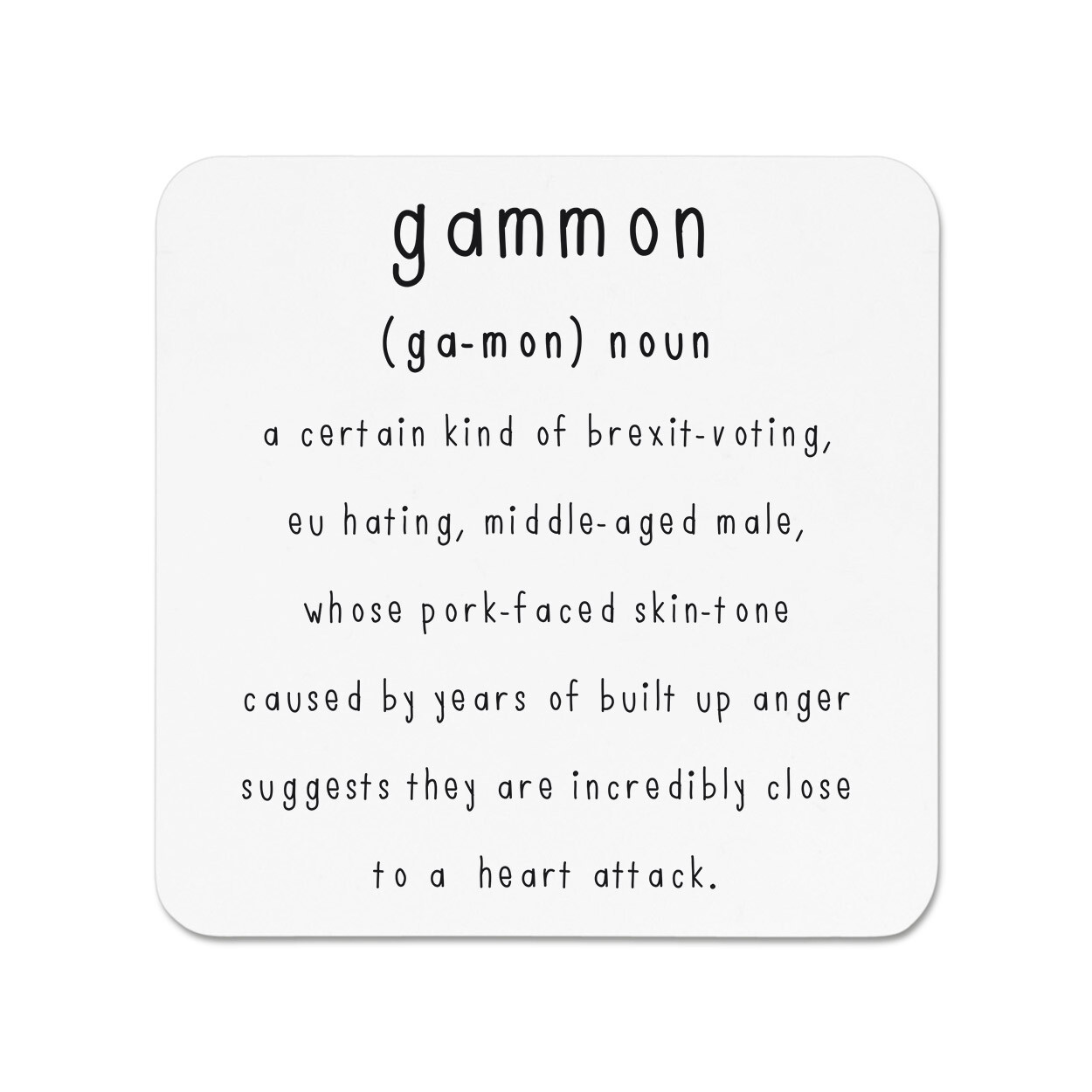 Gammon Definition Brexit Fridge Magnet Funny Joke Britain Europe EU | eBay