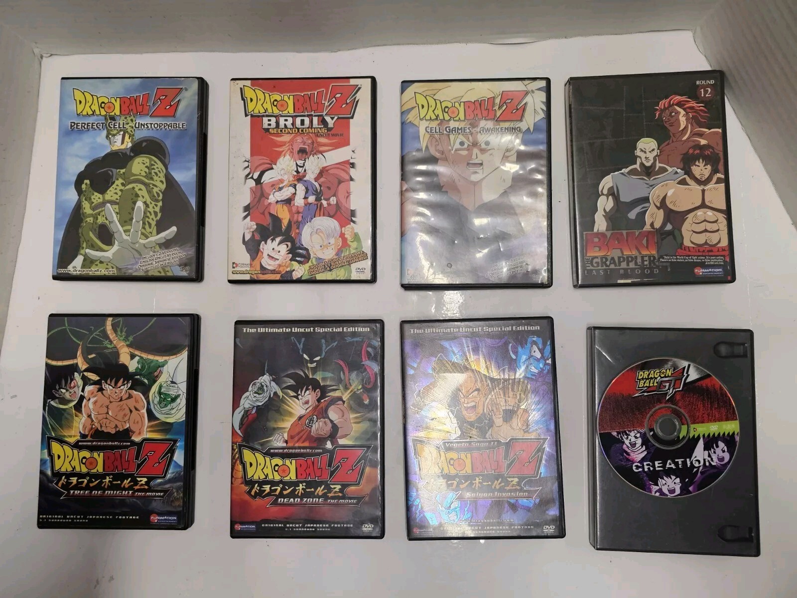 Dragon Ball Z DVD Lot Of 8 | eBay